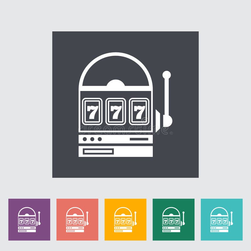 Slot icon stock vector. Illustration of game, competition - 89294168