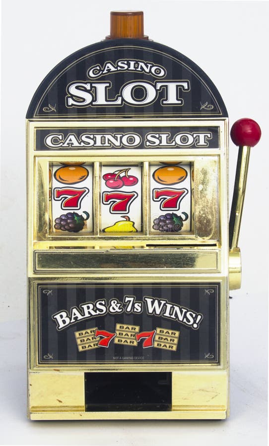 Slot machine immagine stock. Immagine di rotelle, vegas - 105245087