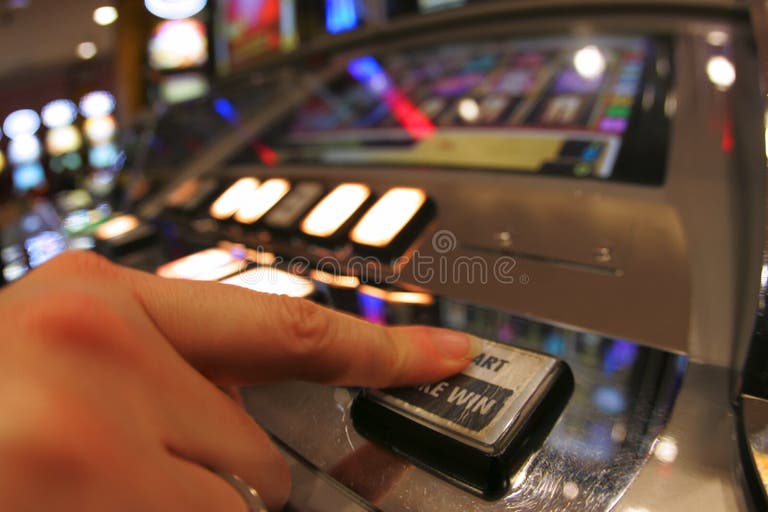 Slot machine editorial image. Image of waste, slot, neon - 3859055