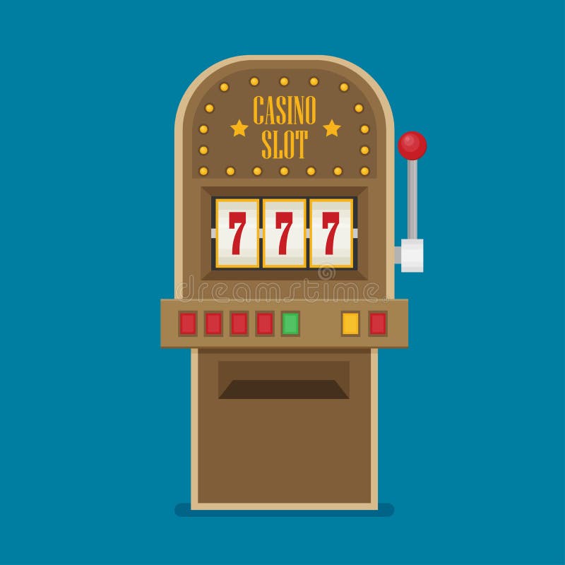 Slot Machine Flat Illustration Stock Illustrations – 2,384 Slot Machine ...