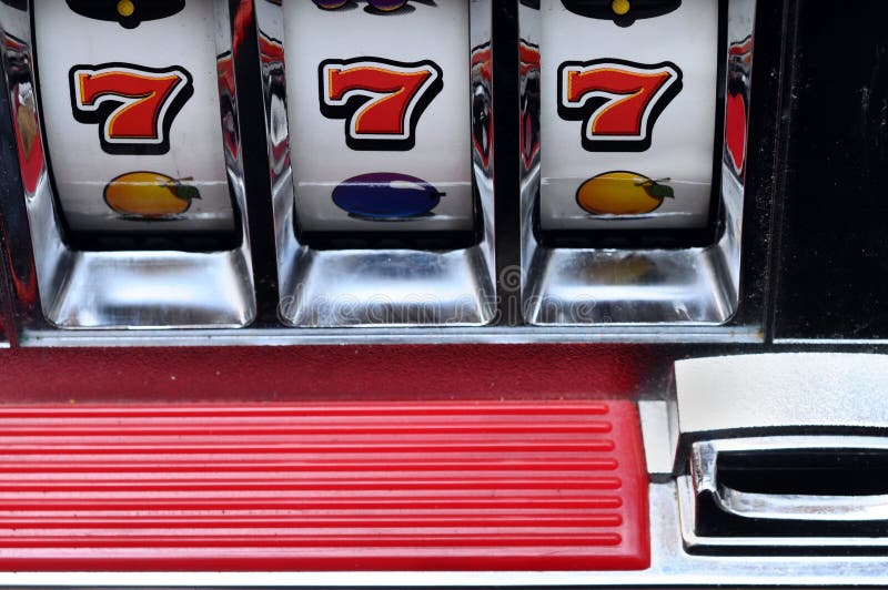 Slot machine and jackpot stock photo. Image of cash, chance - 71709444