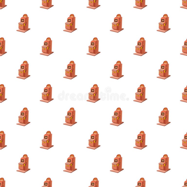 Slot machine pattern stock vector. Illustration of casino - 96662590