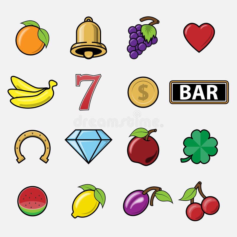 Slot Machine Symbols Stock Illustrations – 2,211 Slot Machine Symbols ...