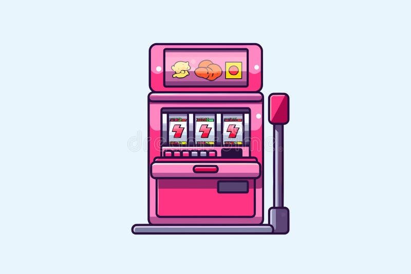 Slot Machine Vector Flat Minimalistic Isolated Vector Style ...