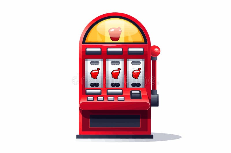 Slot Machine Vector Flat Minimalistic Isolated Vector Style ...
