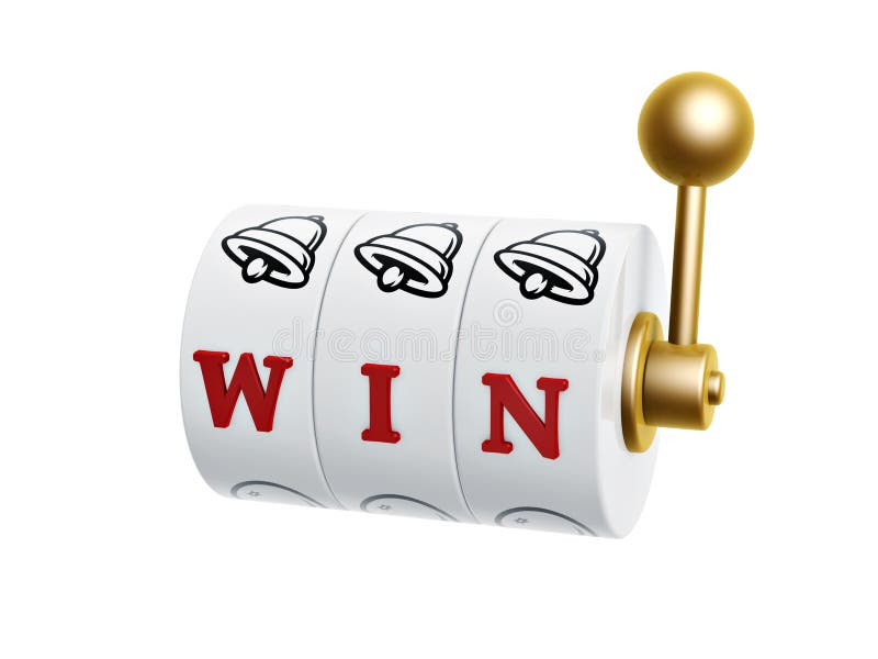 Win casino slot machine stock illustration. Illustration of luck - 24693954