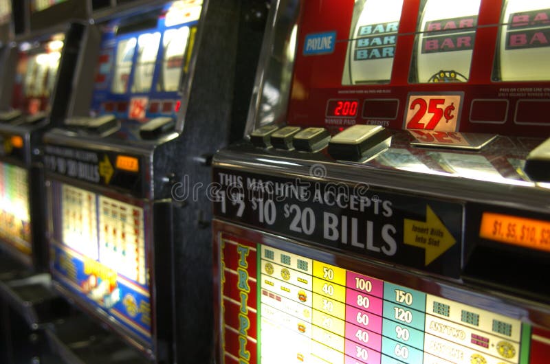 Slot Machines 2 editorial image. Image of money, luck, bets - 579800
