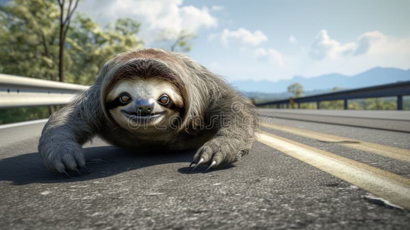 Crawling Sloth Stock Illustrations – 87 Crawling Sloth Stock ...