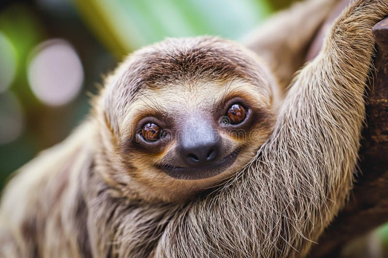 Looking Sloth Stock Illustrations – 286 Looking Sloth Stock ...