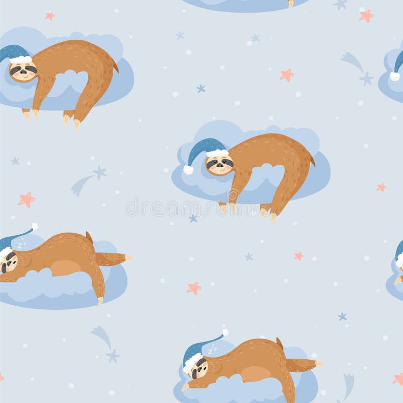 Adorable Sloths Stock Illustrations – 202 Adorable Sloths Stock ...