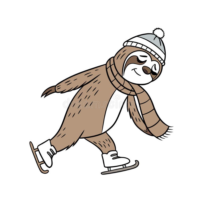 Sloths Antics Stock Illustrations – 2 Sloths Antics Stock Illustrations ...
