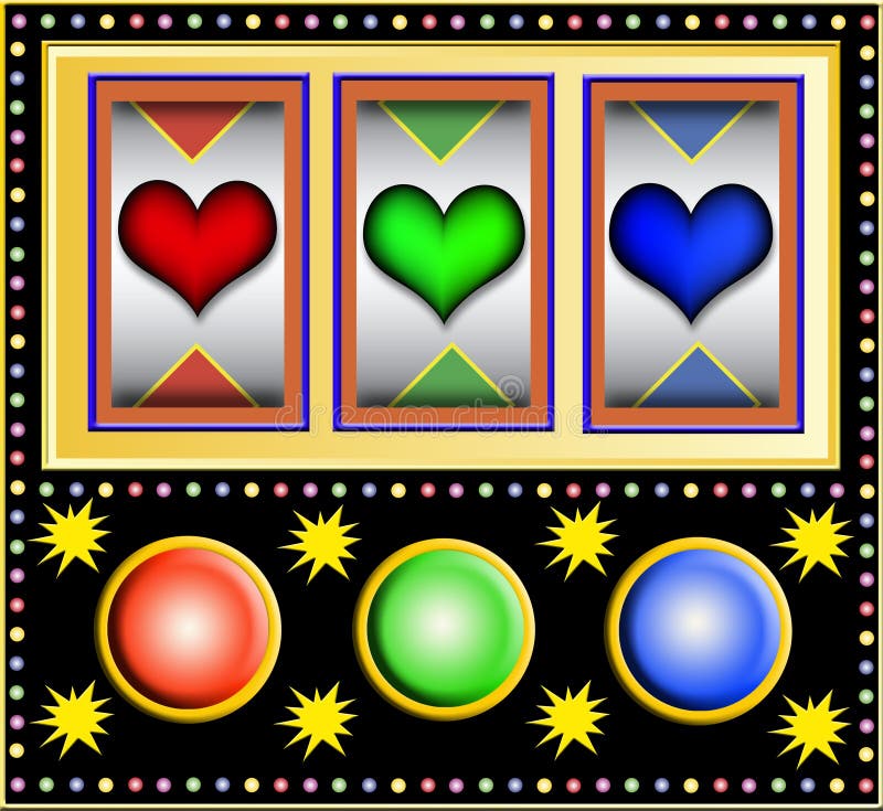 Slotmachine stock illustration. Illustration of west, metal - 1511665