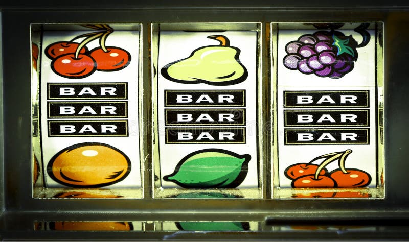 Fruit machine stock photo. Image of fruits, slot, addict - 4232846