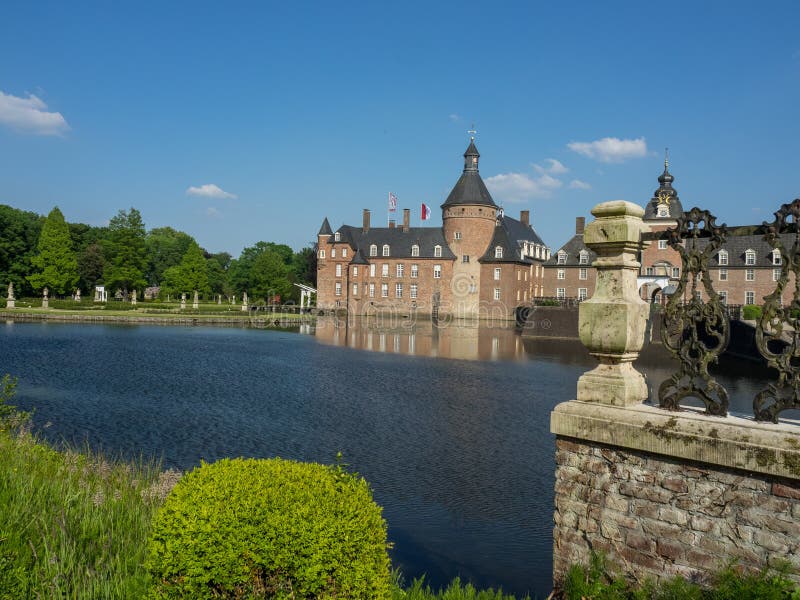 Slotten Av Anholt I Tyskland Fotografering för Bildbyråer - Bild av ...