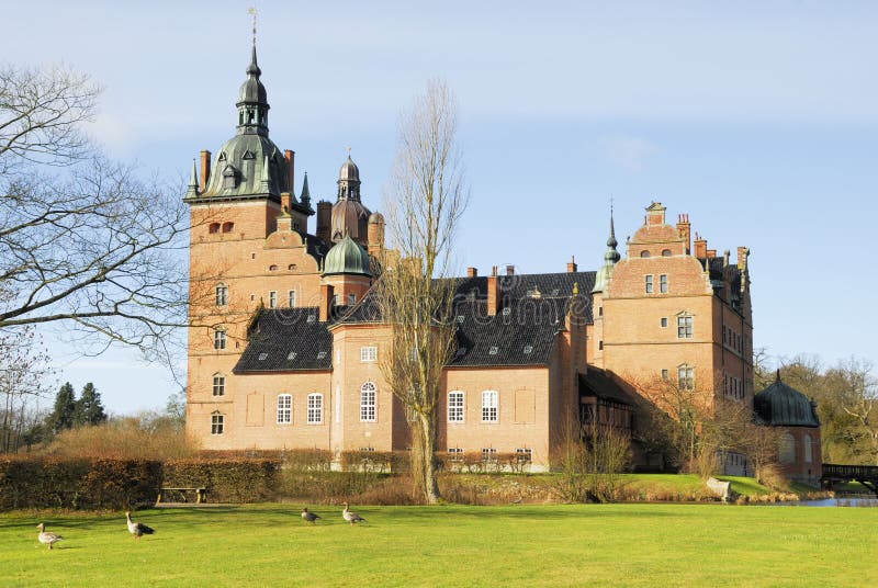 Valloe slott, Danmark arkivfoto. Bild av lopp, markera - 41486098