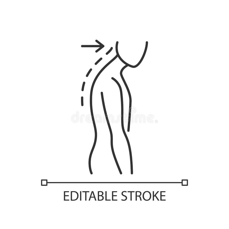 Forward Head Posture Stock Illustrations – 94 Forward Head Posture ...