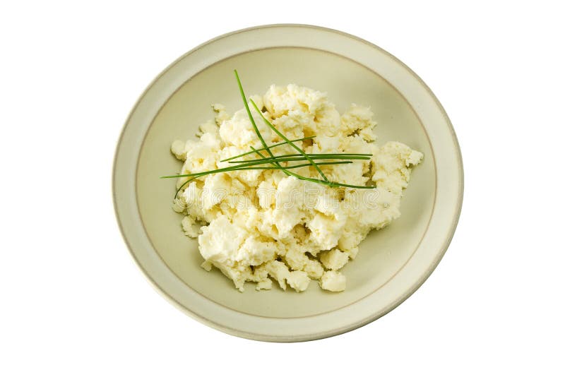 Slovak Cheese - Sheep Cheese (bryndza) - Isolated Stock Photo - Image ...