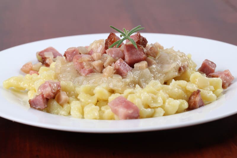 Slovak National Food - Halushky Stock Photo - Image of green, dish ...