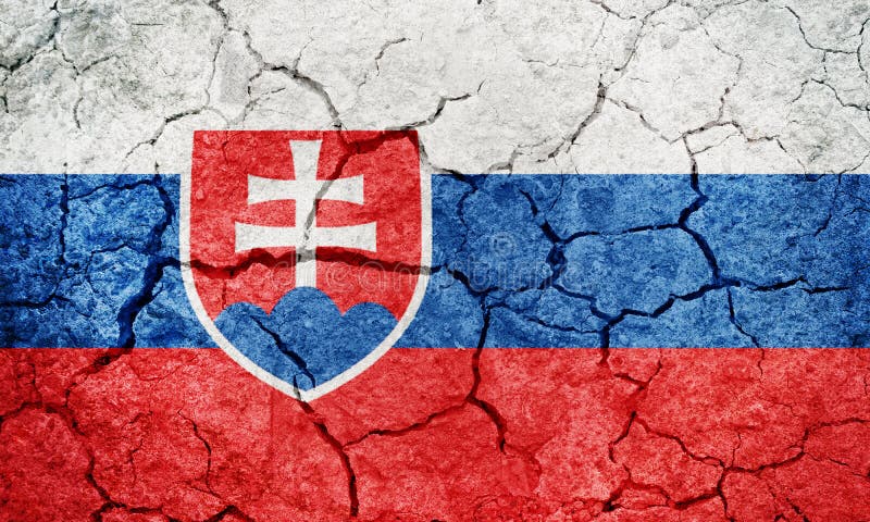 Slovak Republic flag stock illustration. Illustration of slovak - 143030216
