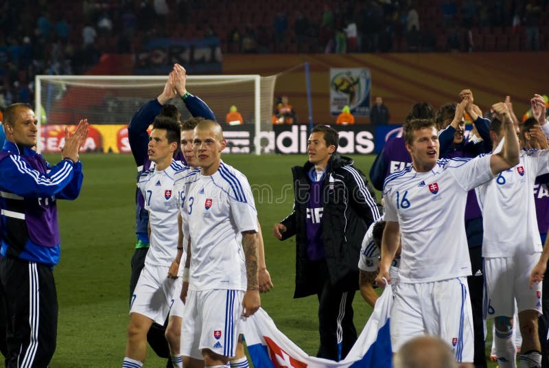 Slovakia - Soccer Team - FIFA WC Editorial Stock Image - Image of ...