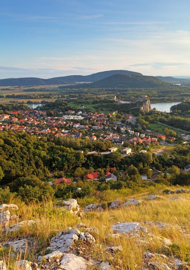 Bratislava - Ruin of Castle Devin, Slovakia Stock Image - Image of ...