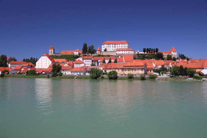 Slovenia Landmarks - Ptuj Castle Stock Photo - Image of summer, place ...