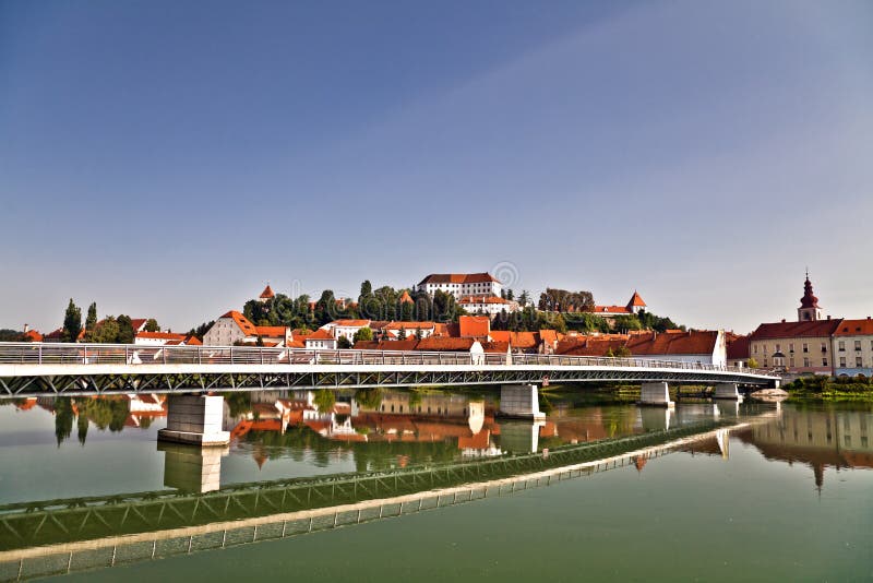 Slovenia. Ptuj. stock photo. Image of people, europe - 22363218