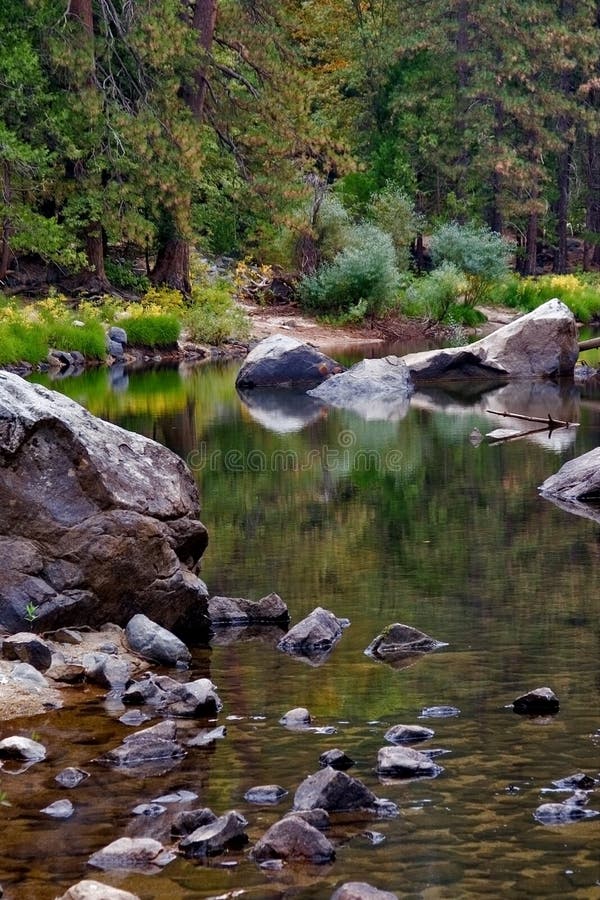 Slow brook stock image. Image of growth, national, cliff - 1481629