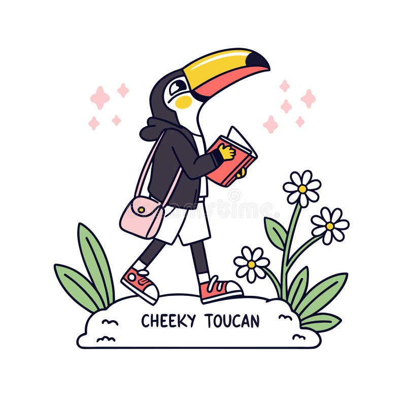 Slow Cheeky Toucan Busking stock image. Illustration of action - 358467479