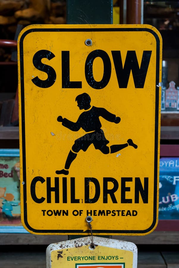Slow Children street sign stock photo. Image of street - 33106934