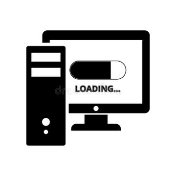 Slow Computer Stock Illustrations – 4,266 Slow Computer Stock ...