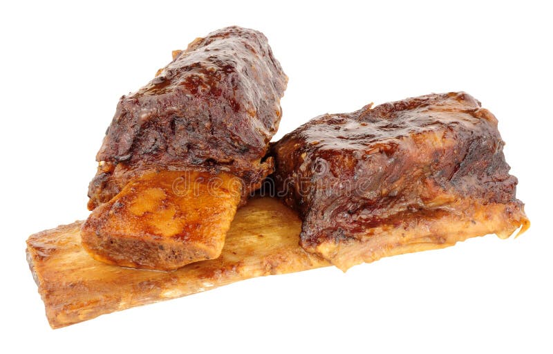 Slow Cooked Beef Short Ribs Stock Image - Image of background, meat ...