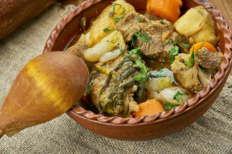 Slow Cooked Scottish Beef Stew Stock Photo - Image of cooked, assorted ...