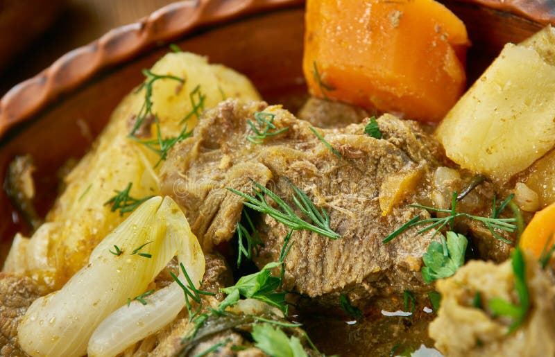 Slow Cooked Scottish Beef Stew Stock Photo - Image of scottish, meal ...