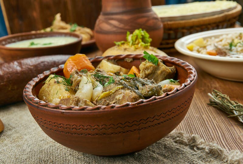 Slow Cooked Scottish Beef Stew Stock Photo - Image of dish, health ...