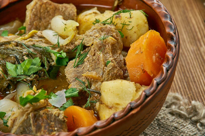 Slow Cooked Scottish Beef Stew Stock Photo - Image of scottish, meal ...