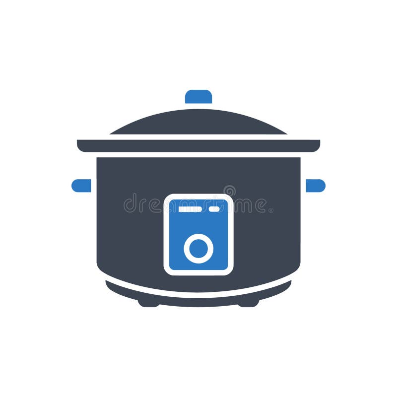 Slow Cooker Icon stock vector. Illustration of symbol - 361752988