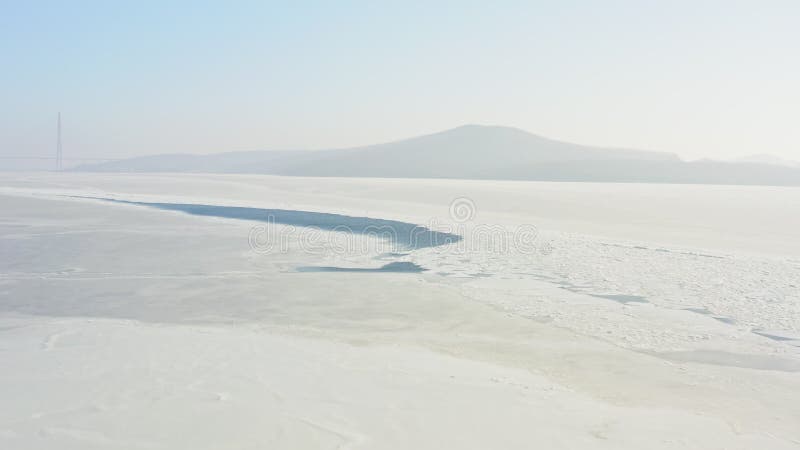 Slow Flight of a Drone Over Floating Ice in a Strait among Solid Ice ...