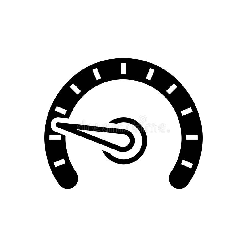 Black Solid Icon for Slow, Unhurried and Stilly Stock Vector ...