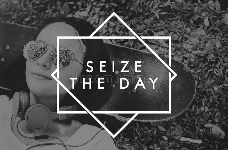 Slow Life Seize Day Balance Concept Stock Image - Image of leisure ...