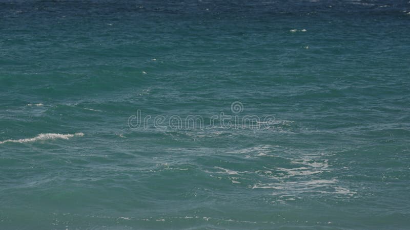 Slow Motion Blue Sea Waves Background Stock Footage - Video of backdrop ...