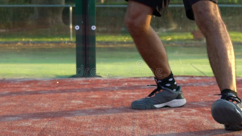 Slow Motion of a Bouncing Ball before Taking a Paddle Kick. Paddle ...
