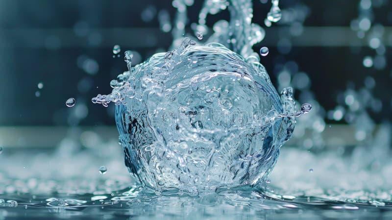 Slow Motion Capture of a High-speed Water Balloon Burst, Showcasing ...