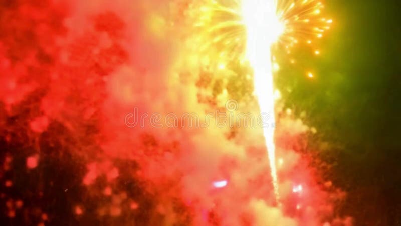 Slow Motion Grand Finale Fireworks Show PT 1 of 2 Stock Video - Video ...