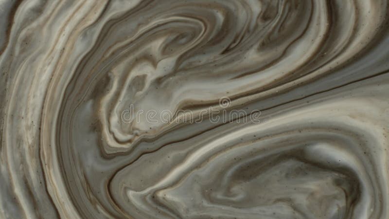 The Slow Motion of Colors that Forms a Marble Pattern. Stock Video ...