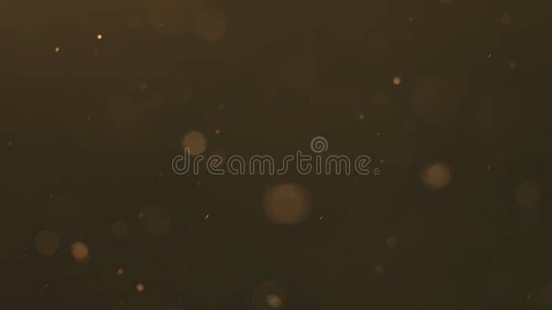 Slow Motion Dust Particles Floating in Air with Warm Light Stock ...