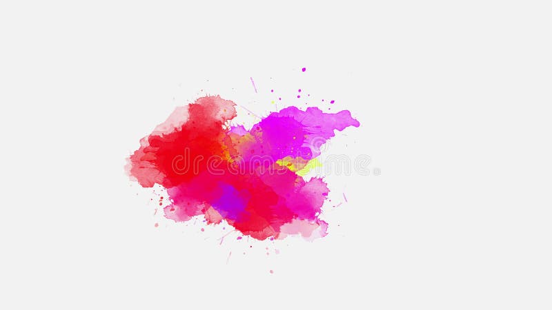 Slow Motion Effect of Paint Brush Ink Animation Effects Stock Footage ...
