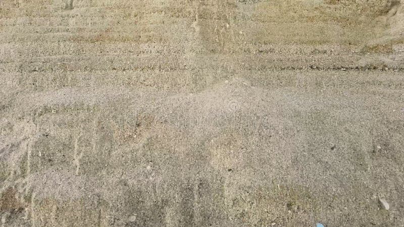 Slow Motion of Falling Sand Stock Video - Video of natural, slow: 210246755