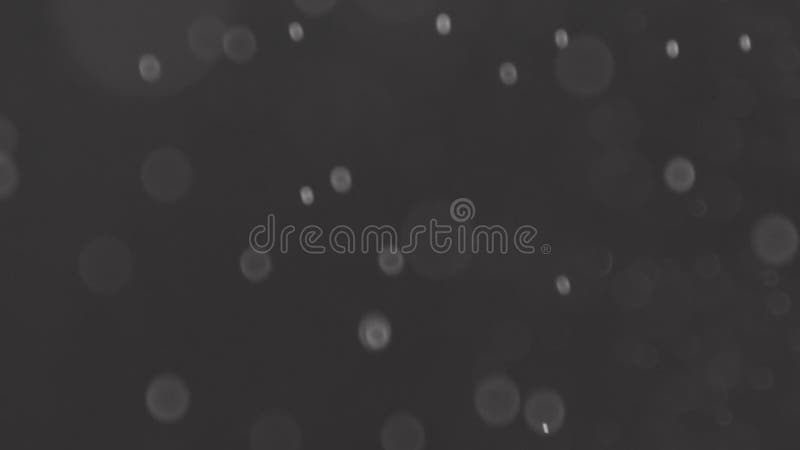 Slow Motion of Fine Dust Particles Falling on Black Background Stock ...