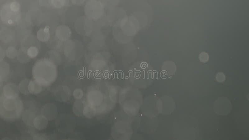 Slow Motion of Fine Dust Particles Falling on Black Background Stock ...